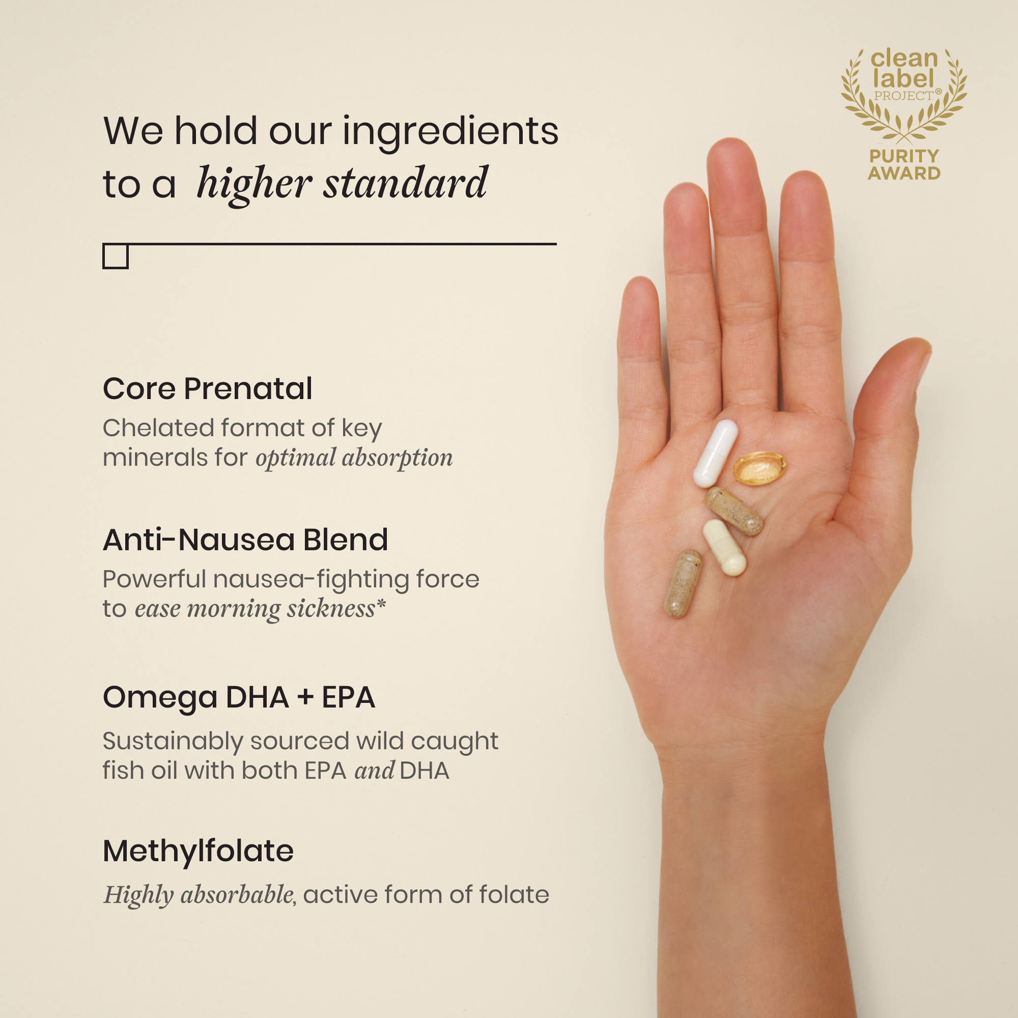 Prenatals - First Trimester Pregnancy Supplements | Perelel