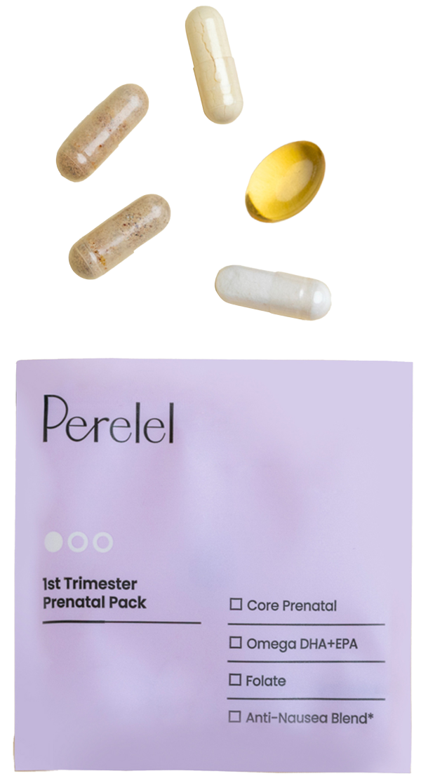 Prenatals - First Trimester Pregnancy Supplements | Perelel