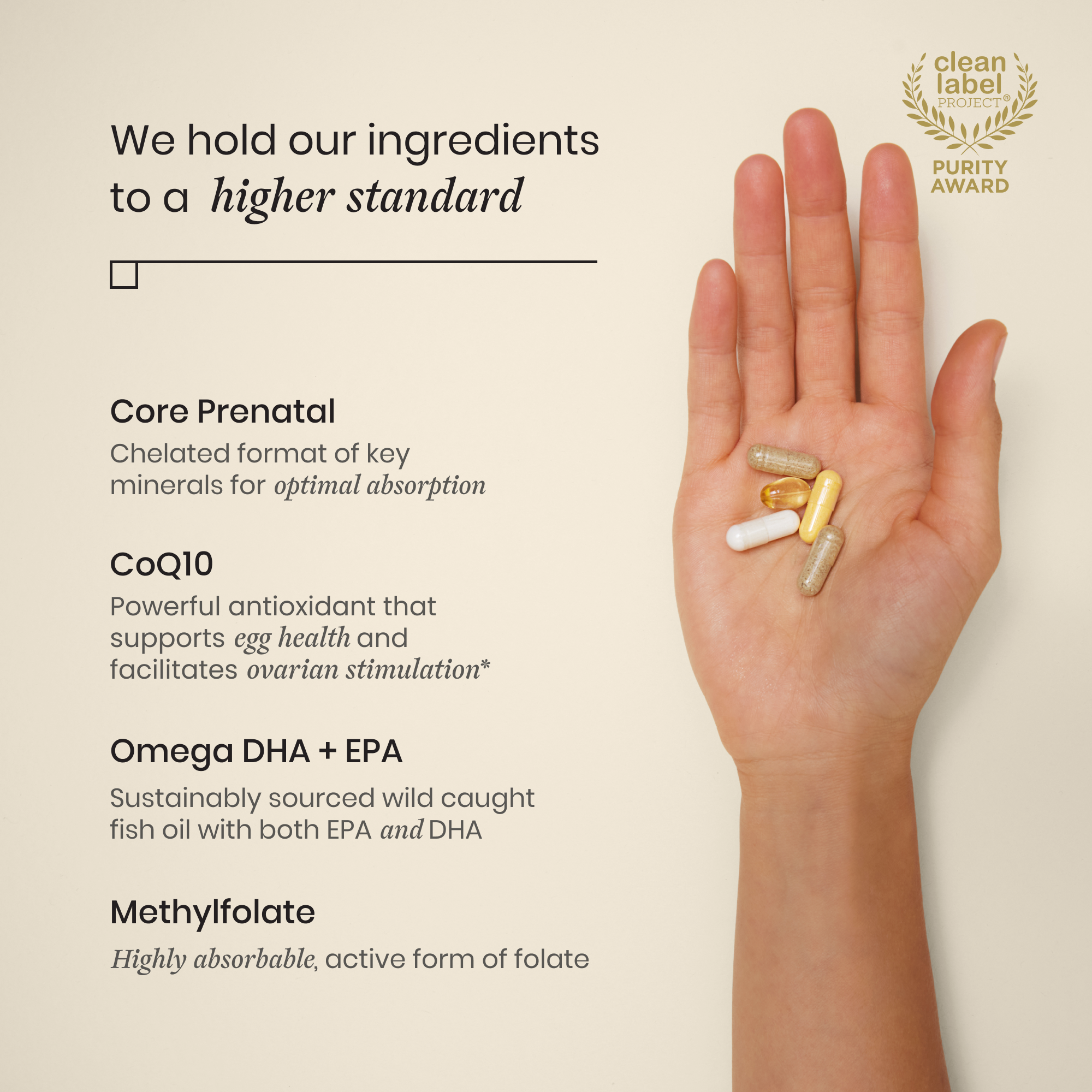 Fertility Vitamins - Conception Support Pack | Perelel Health