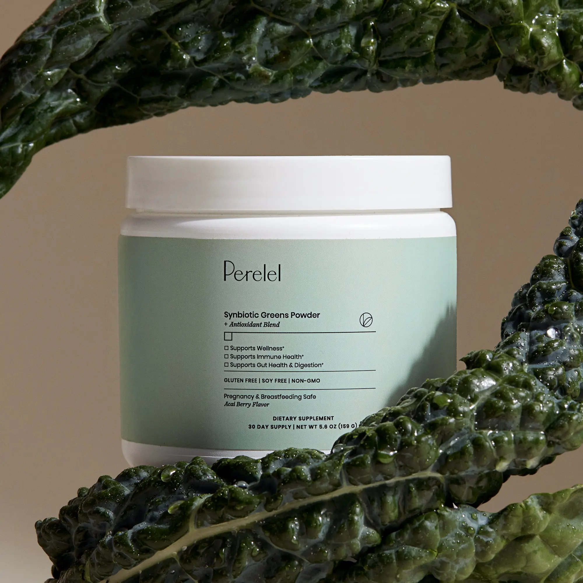 Synbiotic Greens Powder Perelel