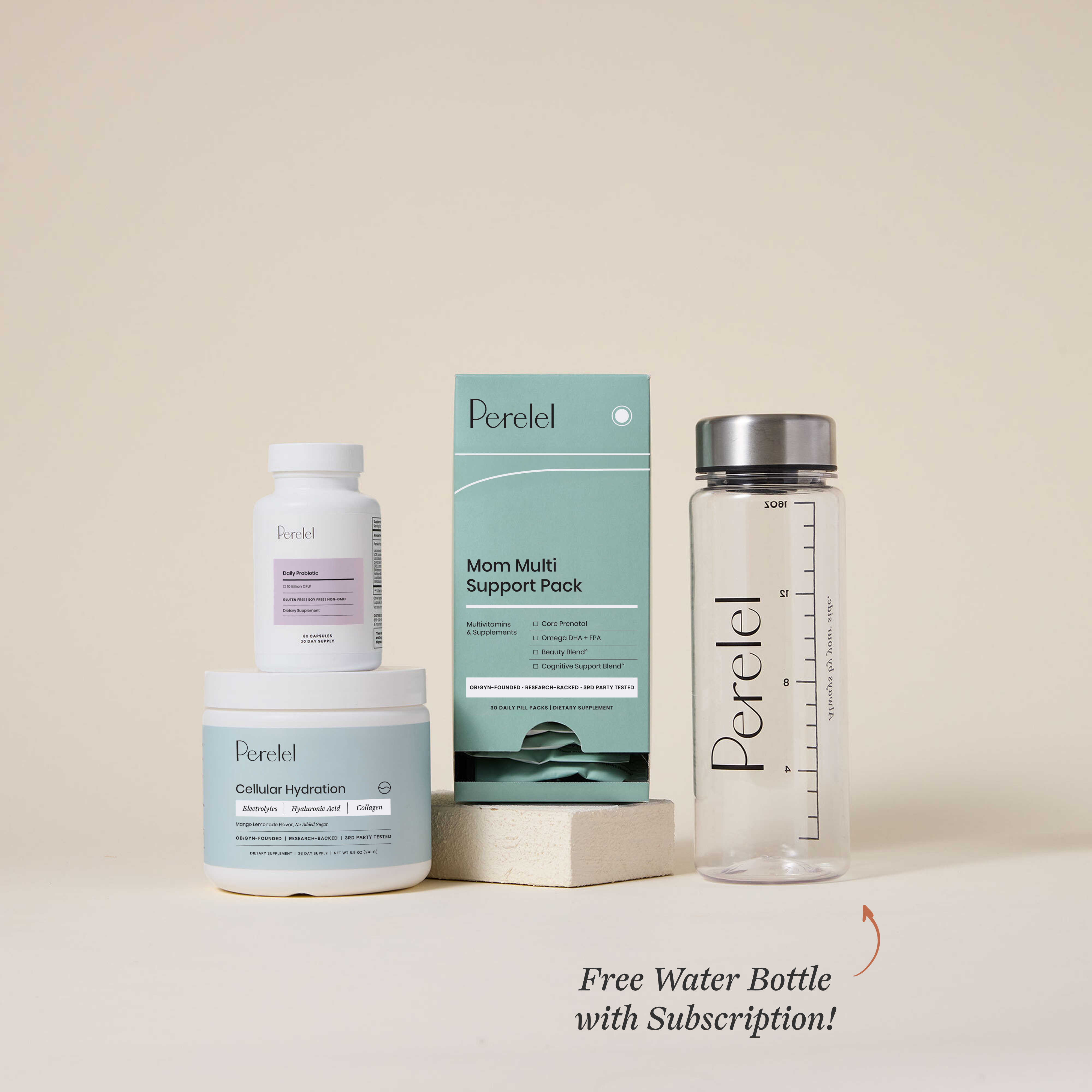 Postpartum Supplements Bundle - Complete Support for New Moms Recovery
