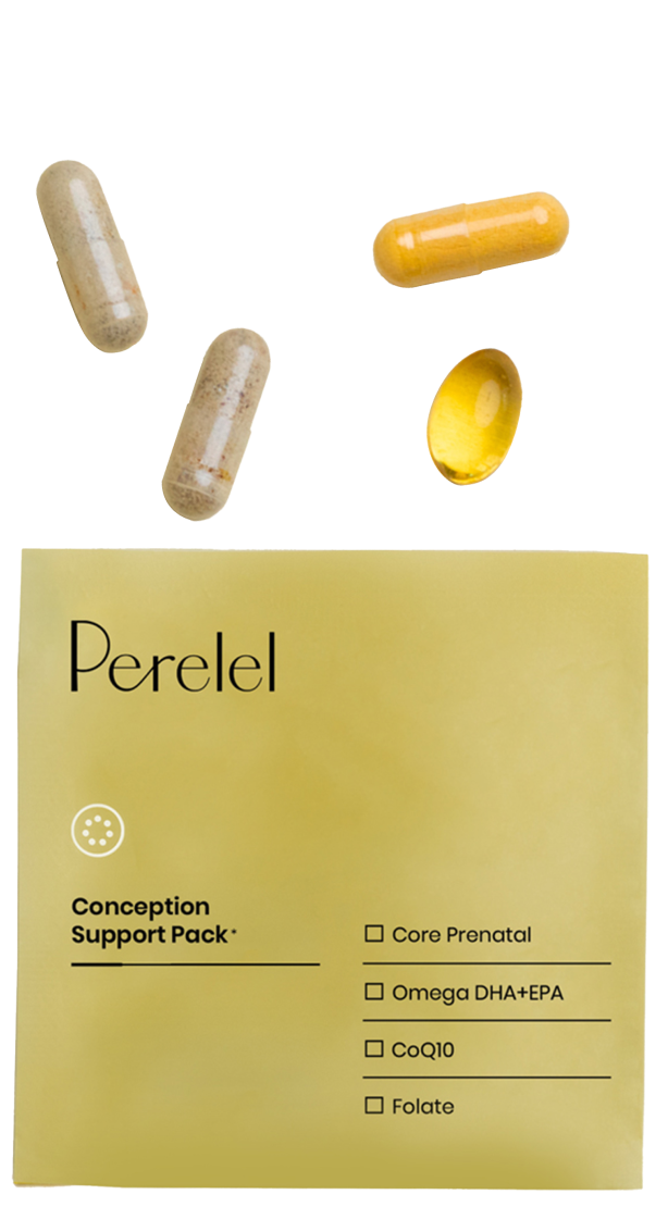 Fertility Vitamins - Conception Support Pack | Perelel Health