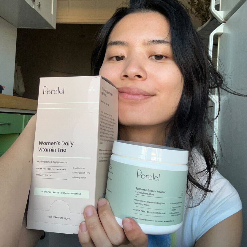 Vitamins for Women - Women's Daily Vitamin Trio | Perelel