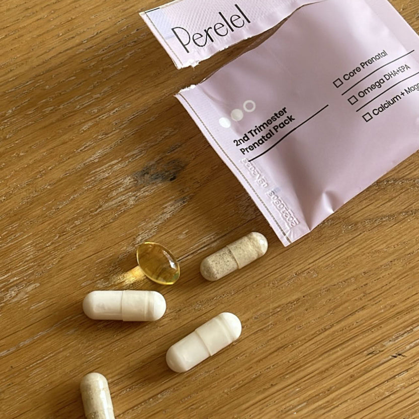 Second Trimester Supplements - Prenatal Pack | Perelel
