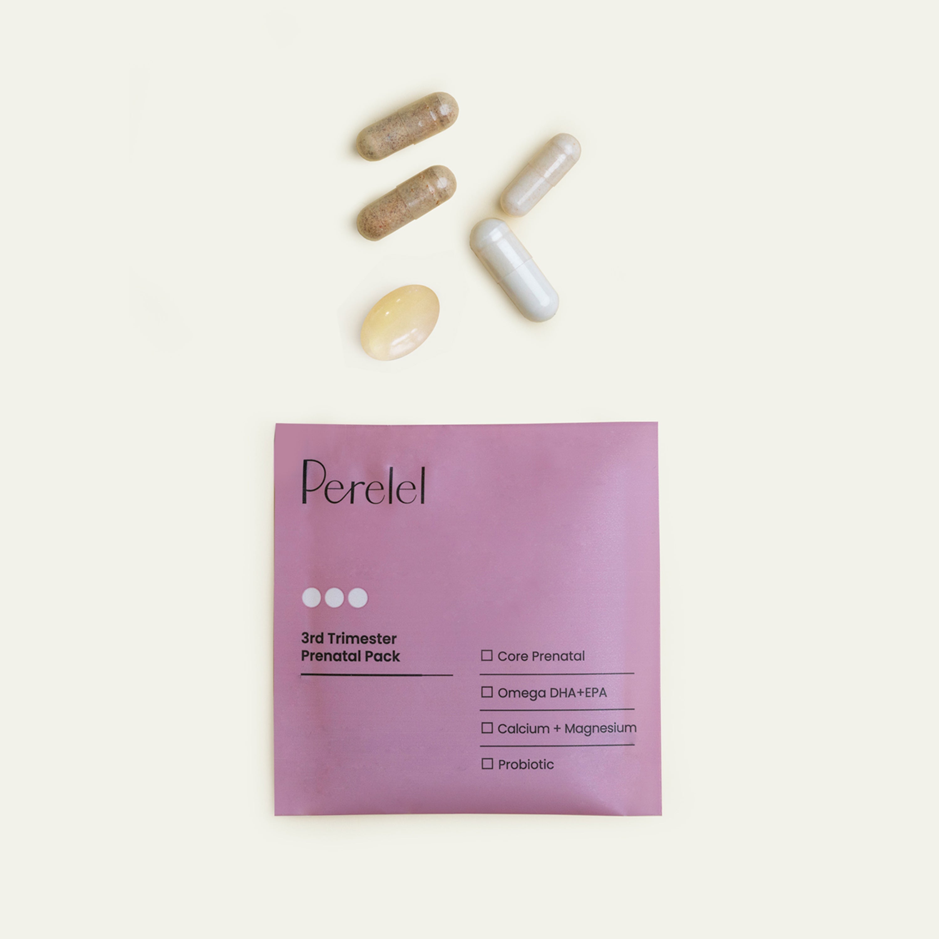 Third Trimester Prenatal Vitamin Pack – Perelel